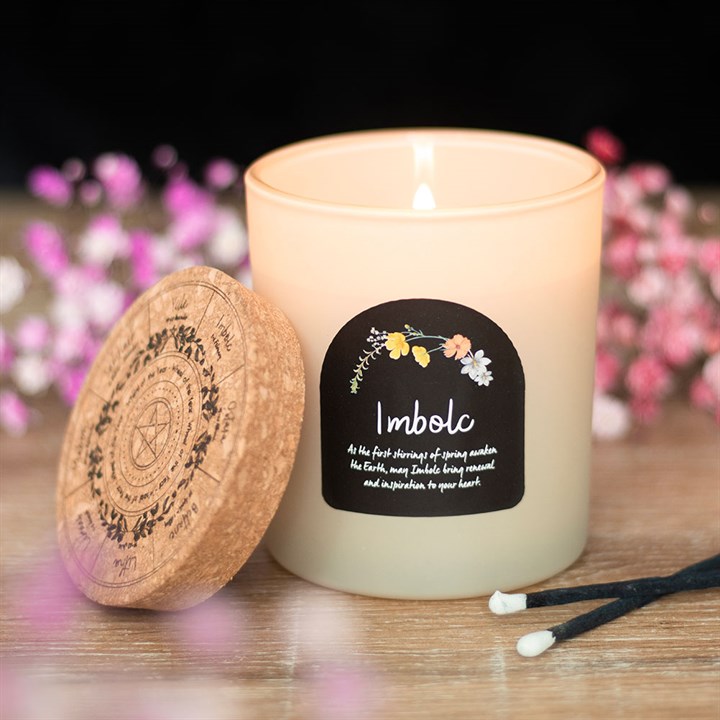 Imbolc Spiced Vanilla Wheel of the Year Candle – The Party Factory